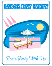 Free Printable Labor Day Party Invitations
